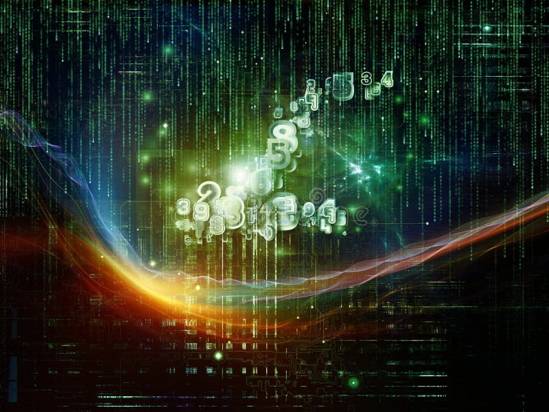Digital Logic stock illustration. Illustration of information - 39753934