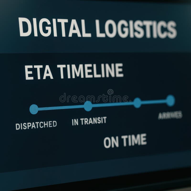 Digital Logistics Tracking System with ETA Timeline for Package ...