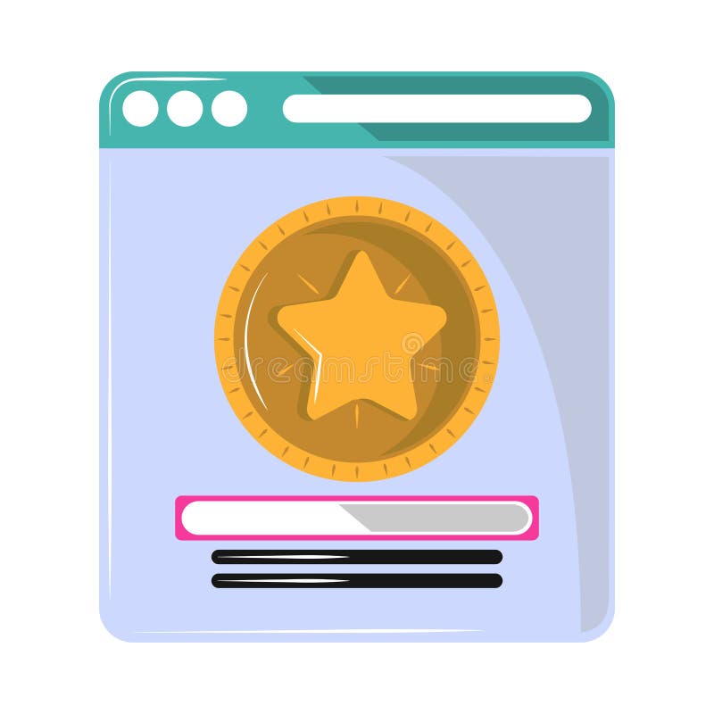 Digital loyalty program stock illustration. Illustration of digital ...