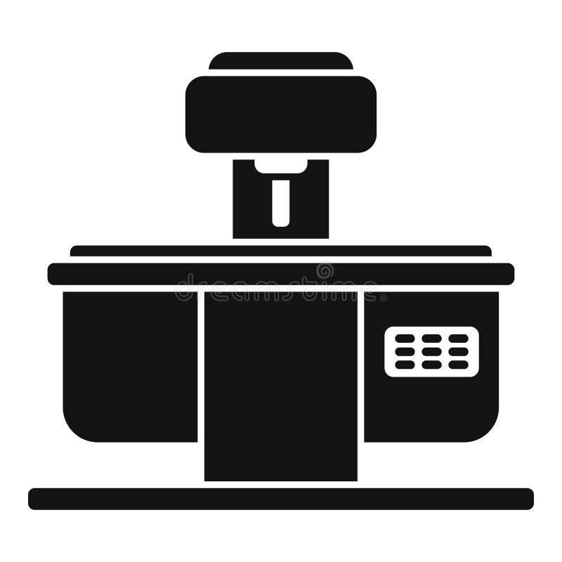 Digital Machinery Icon Simple Vector. Control Production Stock ...