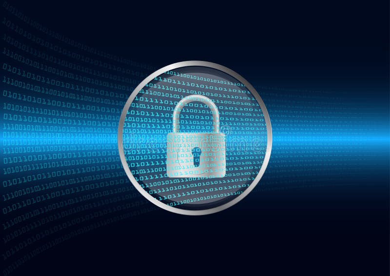 Digital Magnifying Glass Scanning and Identifying Data ;computer ...