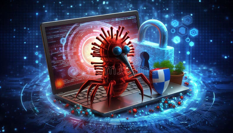 Malware Laptop Stock Illustrations – 9,548 Malware Laptop Stock ...