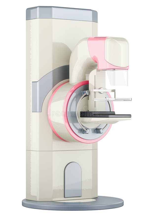 Digital Mammography System, Mammography X Ray System. 3D Rendering ...
