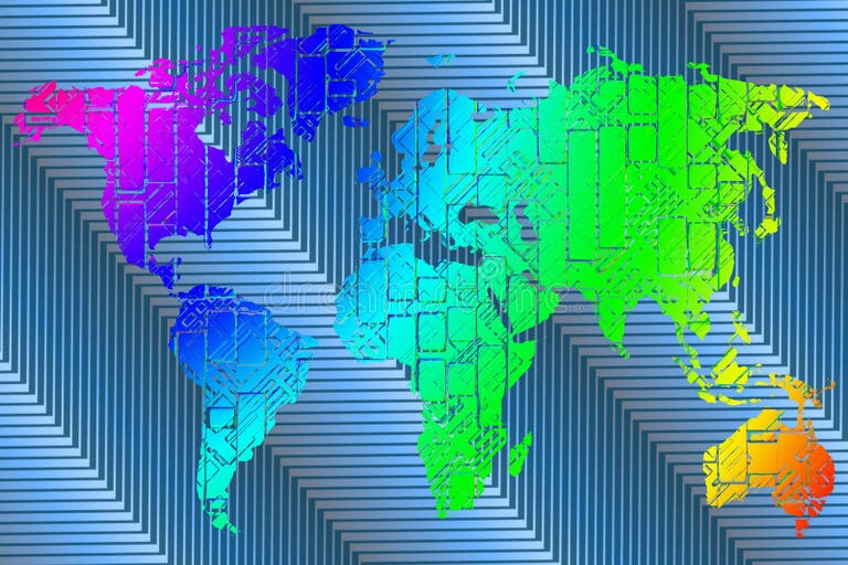 Eath Map Stock Illustrations – 143 Eath Map Stock Illustrations ...