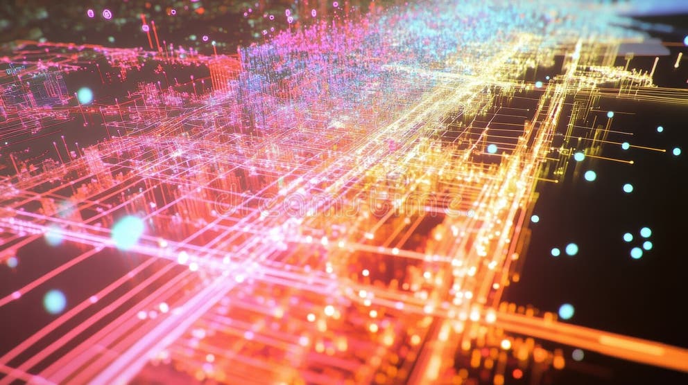 A Digital Map Bursting with Interactive Points Each Representing a Microfactory with Lines Drawn ...