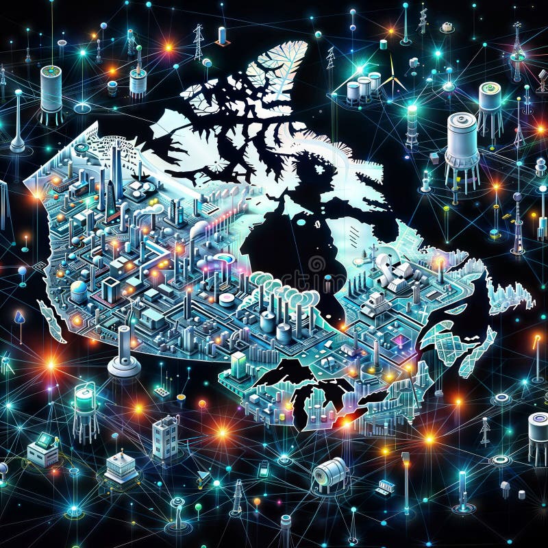 Canada S Energy Map: Hydro, Nuclear, Solar & Consumption, Generative Ai ...