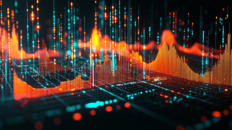 This Digital Map Displays Modern Technology and Global Connectivity by ...