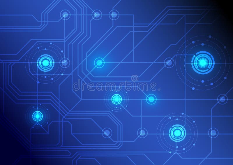 Digital map with indicator stock vector. Illustration of vector - 26747862