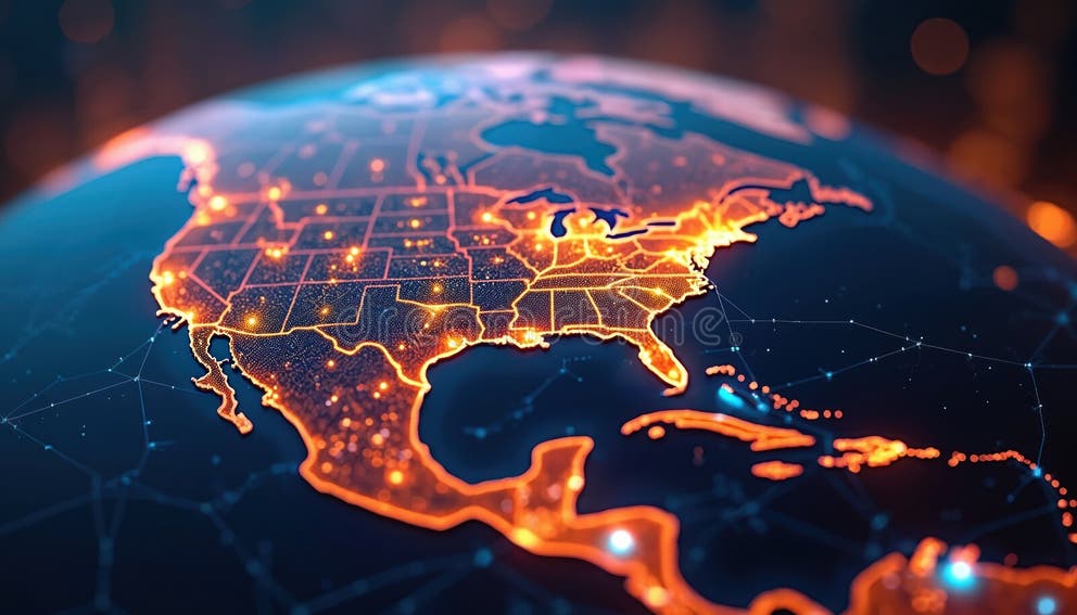 Map Us Mexico Stock Illustrations – 2,261 Map Us Mexico Stock ...