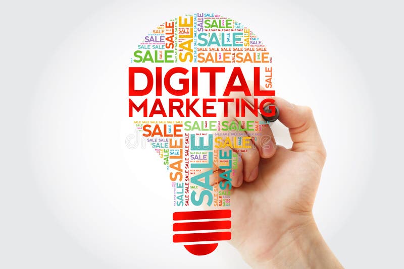 Digital Marketing Bulb Word Cloud Stock Image - Image of concept, cloud ... Digital Marketing Bulb Word Cloud Stock Image - Image of concept, cloud ...