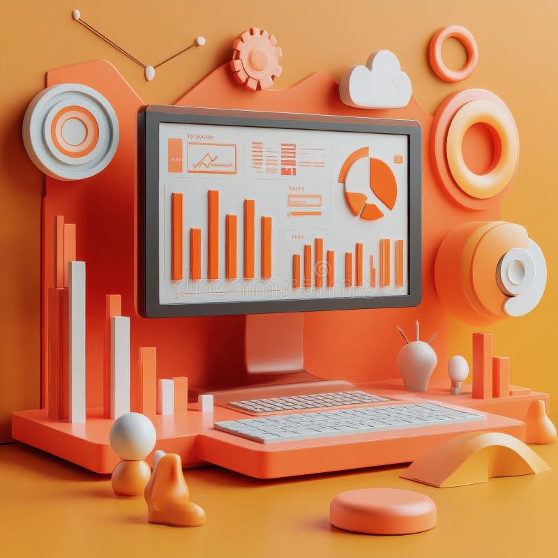 Digital Marketing Dashboard with Retargeting Analytics, Modern ...