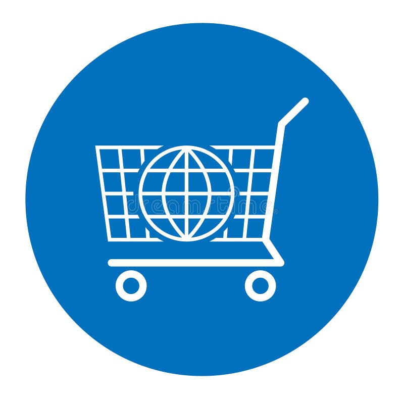 Digital Marketing Icon that Symbolizes E-commerce Stock Vector ...