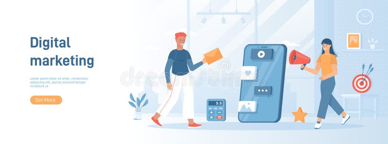 Digital Marketing. Management, Analysis, Development. Marketers Working ...