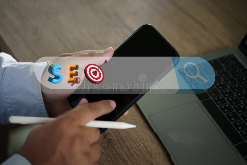 Digital Marketing Media Website Ad, Email, Social Network, SEO Concept ...