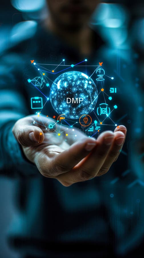 Digital Marketing Professional Demonstrating Data Management Platform ...