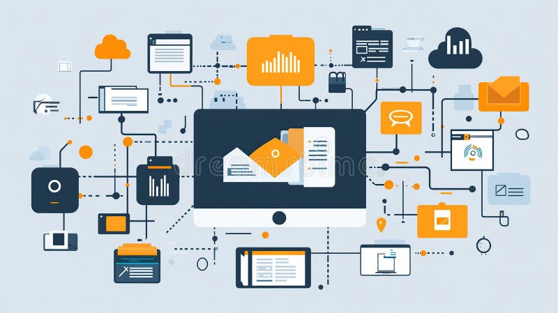 Digital Marketing Workflow, Email Marketing, Data Analysis, Cloud ...