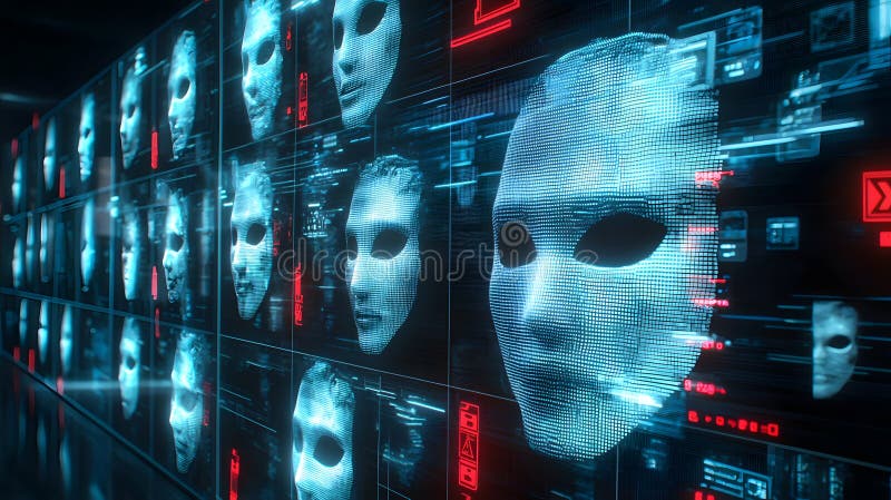 Digital Masking Event Cyber Space Visual Art Tech Environment Virtual ...