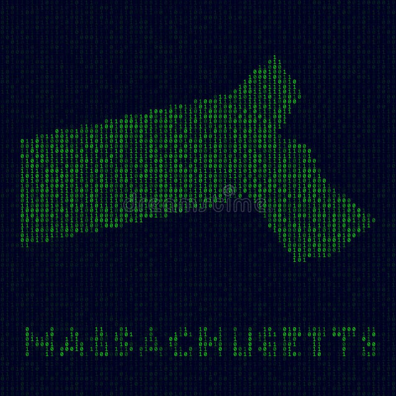 Digital Massachusetts Logo. Stock Vector - Illustration of network ...