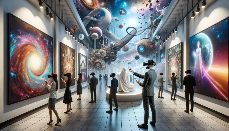 Digital Masterpieces a Virtual Reality Art Gallery Transports Visitors ...