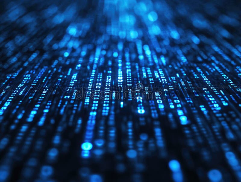 Digital Matrix Background stock photo. Image of infinity - 364014446