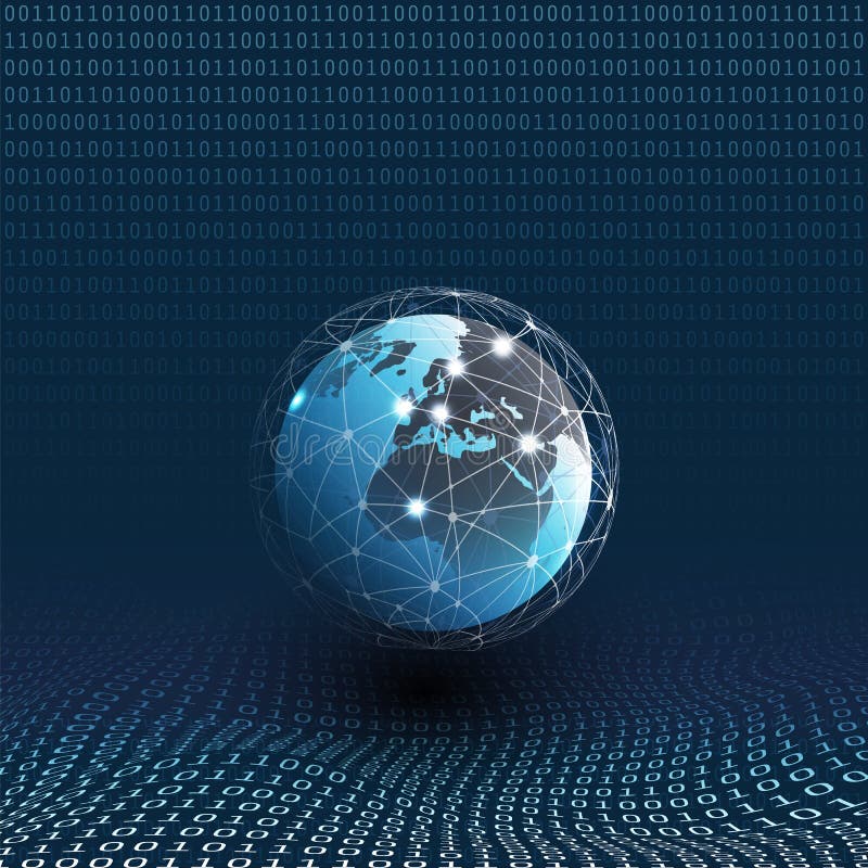 Global Networks Concept stock vector. Illustration of graphic - 140807436