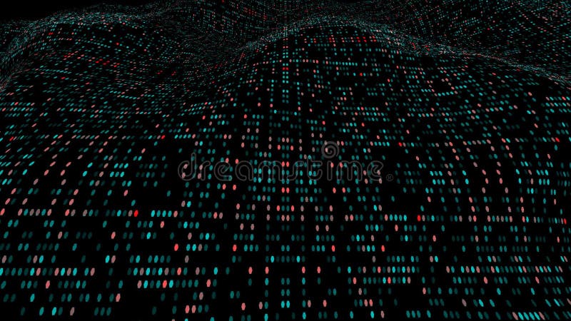 Digital Matrix. Data Center Digital Code Futuristic Information ...