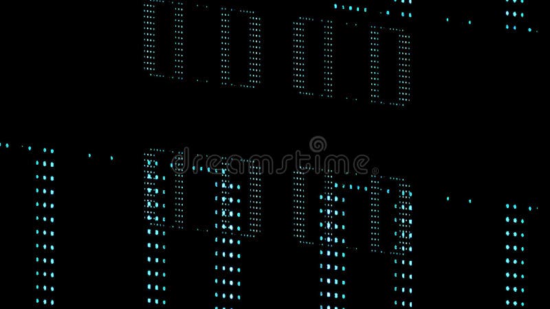 Digital Matrix. Data Center Digital Code Futuristic Information ...
