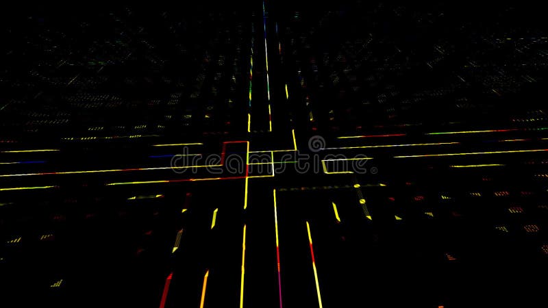 Digital Matrix. Data Center Digital Code Futuristic Information ...