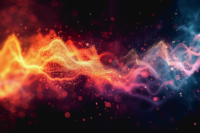 Digital Matrix Data Waveform on Music Dynamic Wave Abstract Concept ... Digital Matrix Data Waveform on Music Dynamic Wave Abstract Concept ...