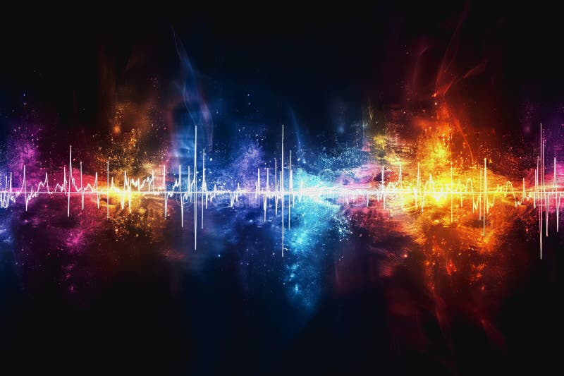 Digital Matrix Data Waveform on Music Dynamic Wave Abstract Concept ... Digital Matrix Data Waveform on Music Dynamic Wave Abstract Concept ...