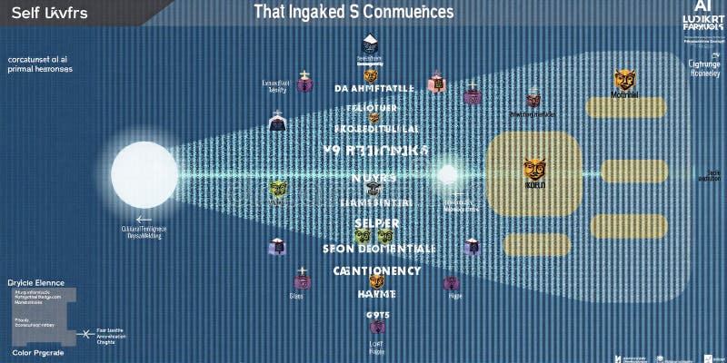 Digital Matrix: Futuristic Interface with AI and Cybernetic Elements ...