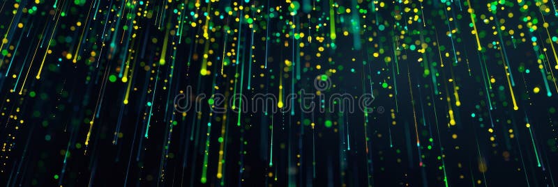 Digital Matrix Lines Background for Tech Design with Vibrant Artistic ...