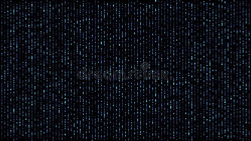 Digital Matrix Sphere Falling Down Blue Stock Footage - Video of crypto ...