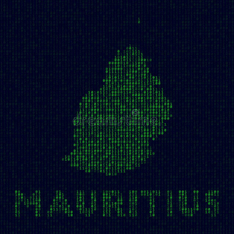 Digital Mauritius logo. stock vector. Illustration of business - 170546087