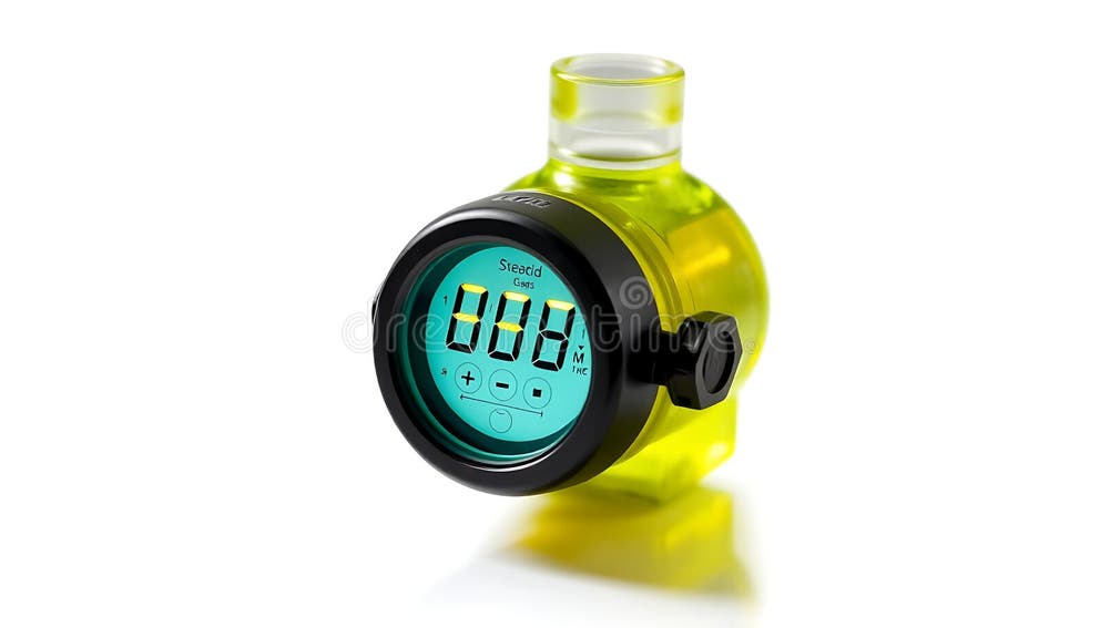 Digital Measuring Device Display, Representing Technology, Measurement ...