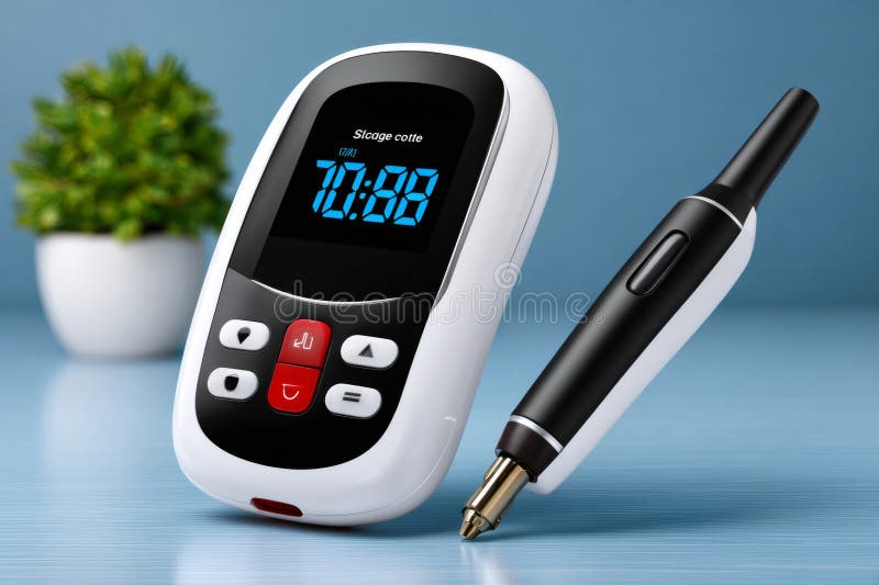 Digital Meat Thermometer Showing Cooking Stage and Temperature with ...