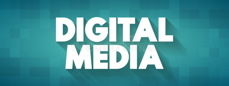 Digital Media - Any Communication Media that Operate in Conjunction ...