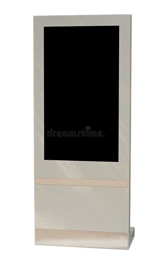 Digital Media Screen Modern Panel Stock Photo - Image of display ...