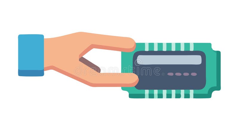 Holding Memory Stick Stock Illustrations – 290 Holding Memory Stick ...