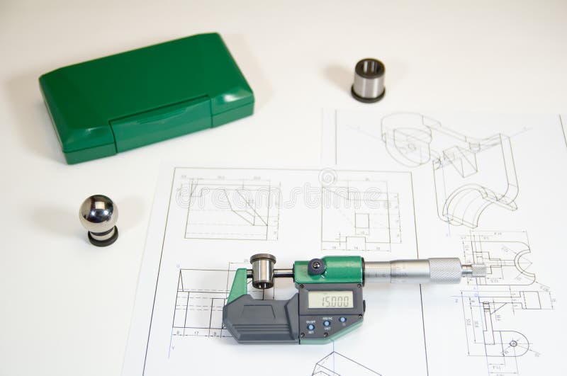 Micrometer Digital Drawing Stock Photos - Free & Royalty-Free Stock ...