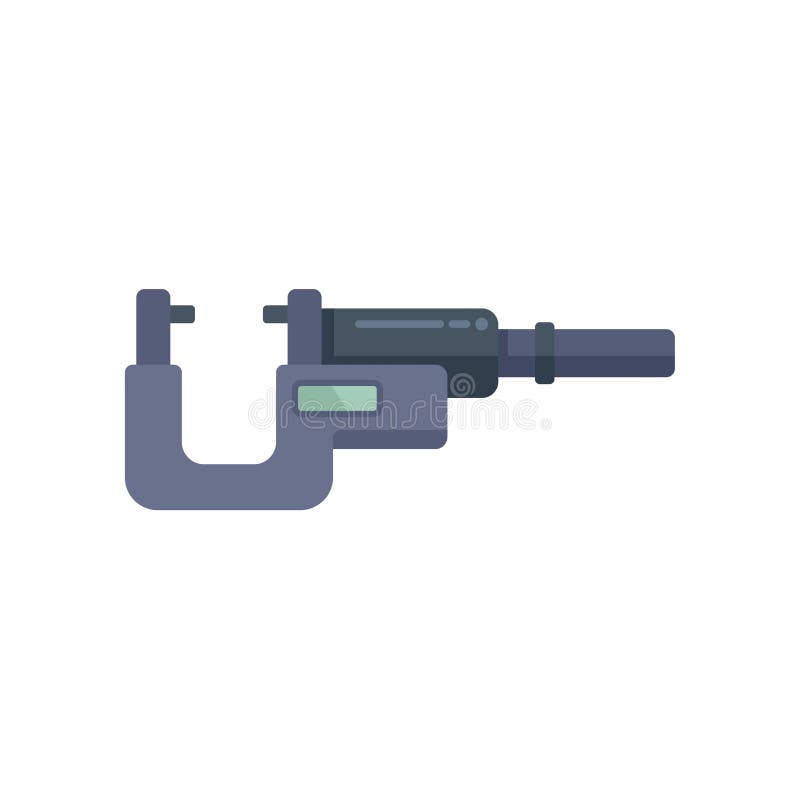 Digital Micrometer Showing Precise Measurement Tool for Industry Stock ...