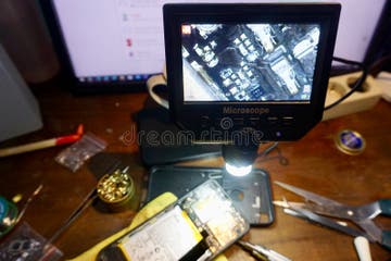113 Microscope Phone Repair Stock Photos - Free & Royalty-Free Stock ...