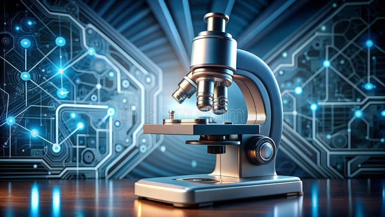 Microscope Identification Stock Illustrations – 215 Microscope ...