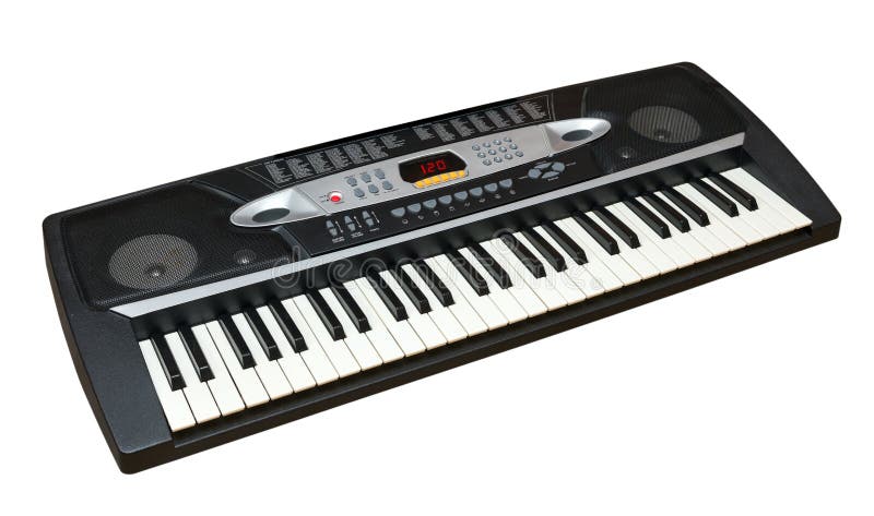 Digital midi keyboard stock photo. Image of octave, instrumental - 82345442