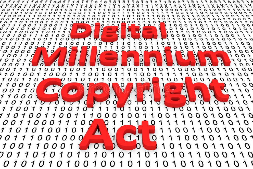Digital Millennium Copyright Act Stock Illustration - Illustration of ...