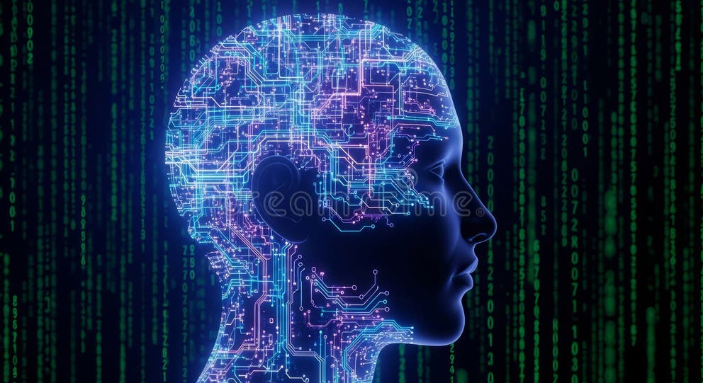 Binary Neural Intellect Stock Illustrations – 3,343 Binary Neural ...