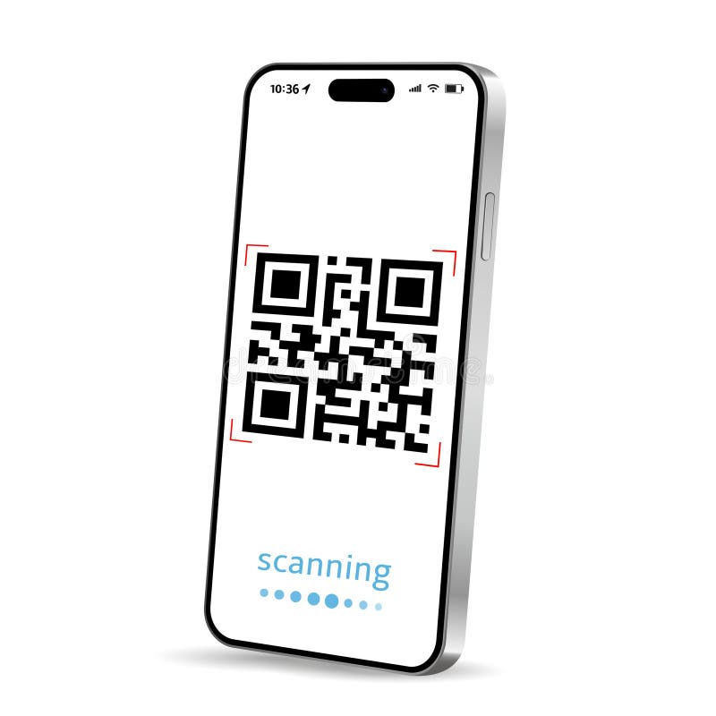 Qr Code Smartphone Scanner Stock Illustrations – 3,770 Qr Code Smartphone Scanner Stock ...