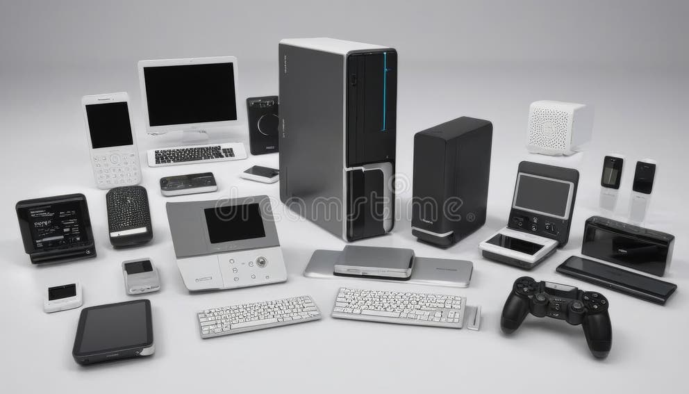 Digital Mock Up Device Device Tech Modern Tech Collection Mock Digital ...