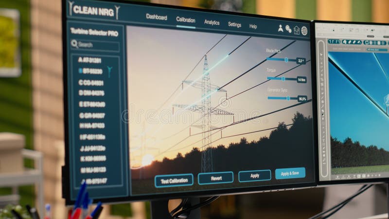 Digital Modeling Tool on Computer Used for Smart Electric Grid ...