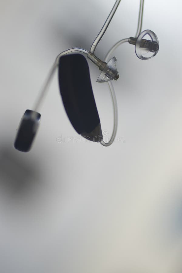 Deaf hearing aid stock image. Image of health, device - 212060069